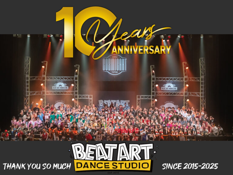 2025.4.26 10周年発表会「COZMIC ART」終了 | ブログ | BEAT ART DANCE STUDIO｜大阪・北摂の本格派ストリートダンススタジオ